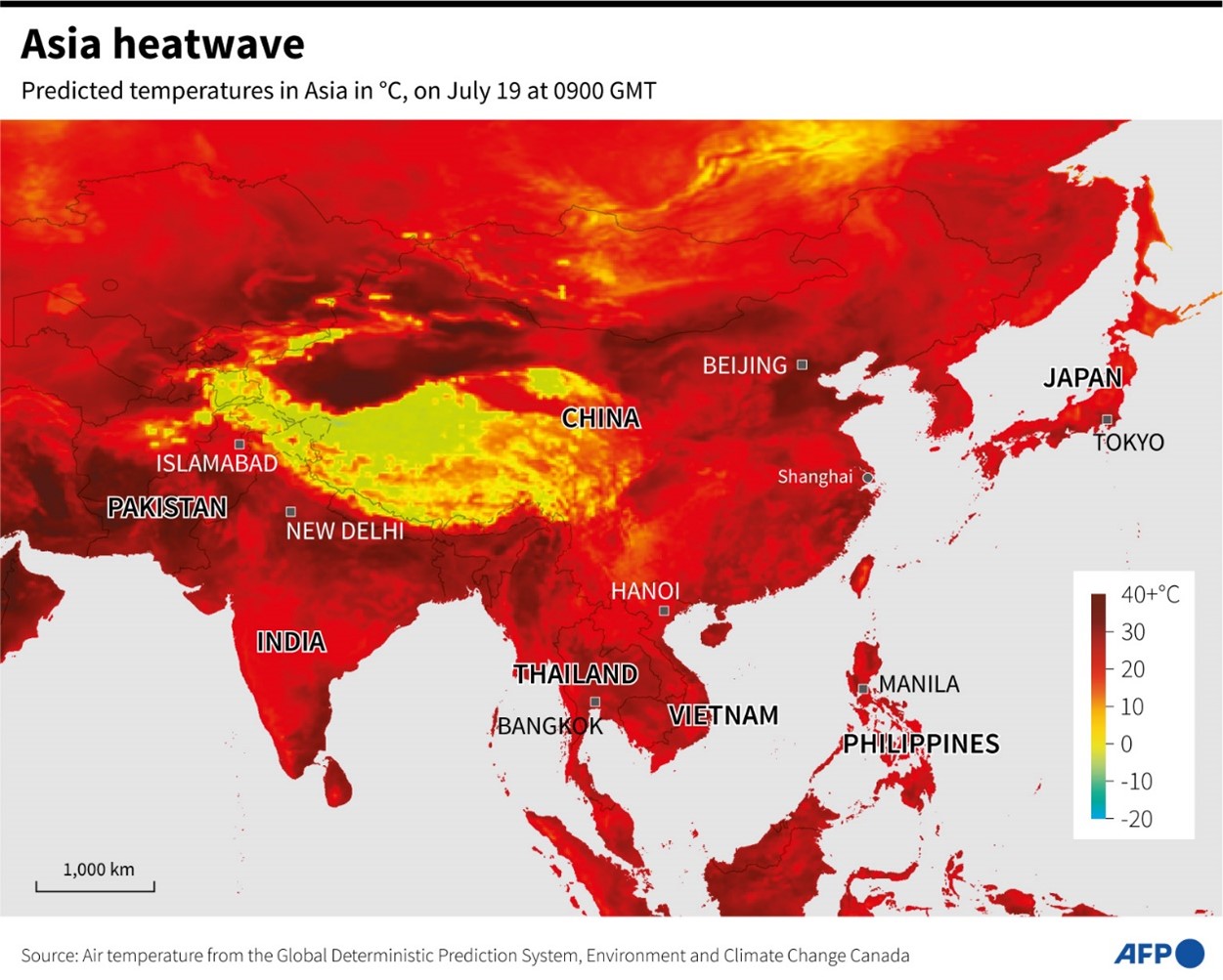 Heat waves sweep across Northern Hemisphere | Thermo®